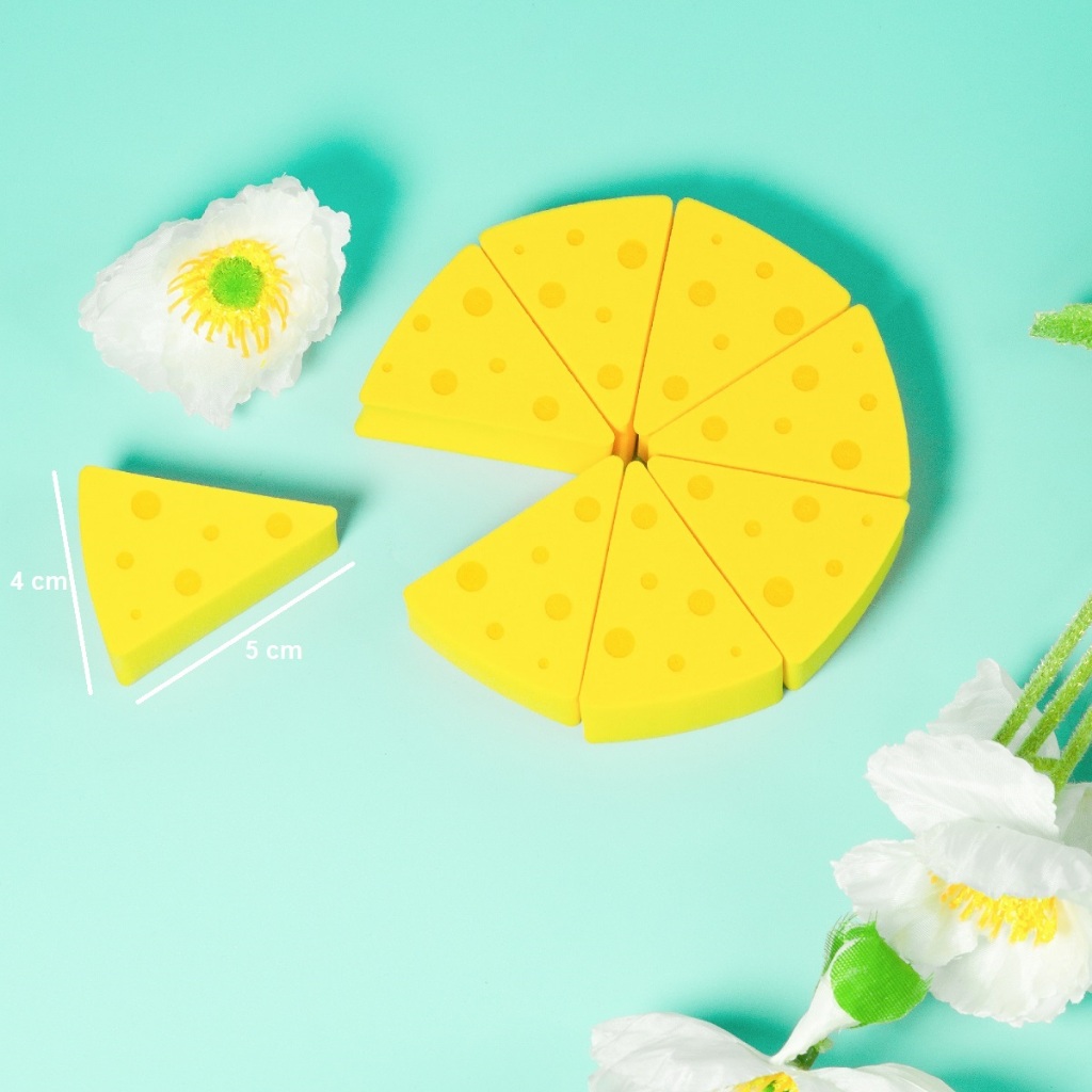 Haluu Essentials Cheese Makeup Sponge (1pc) | Shopee Malaysia