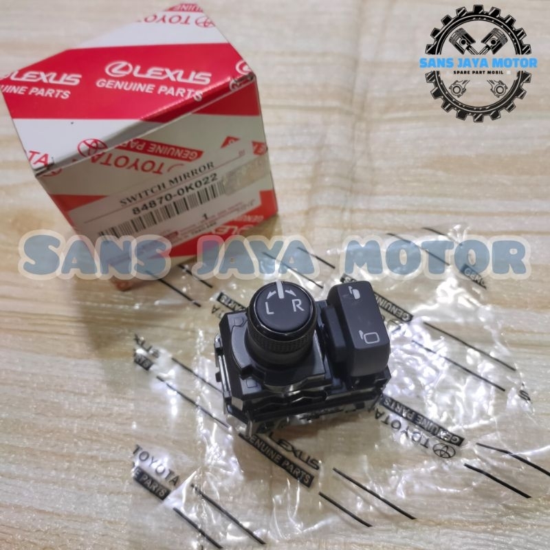 Switch Mirror Toyota Innova Zenix Fortuner VRZ Hilux Revo Rear View ...