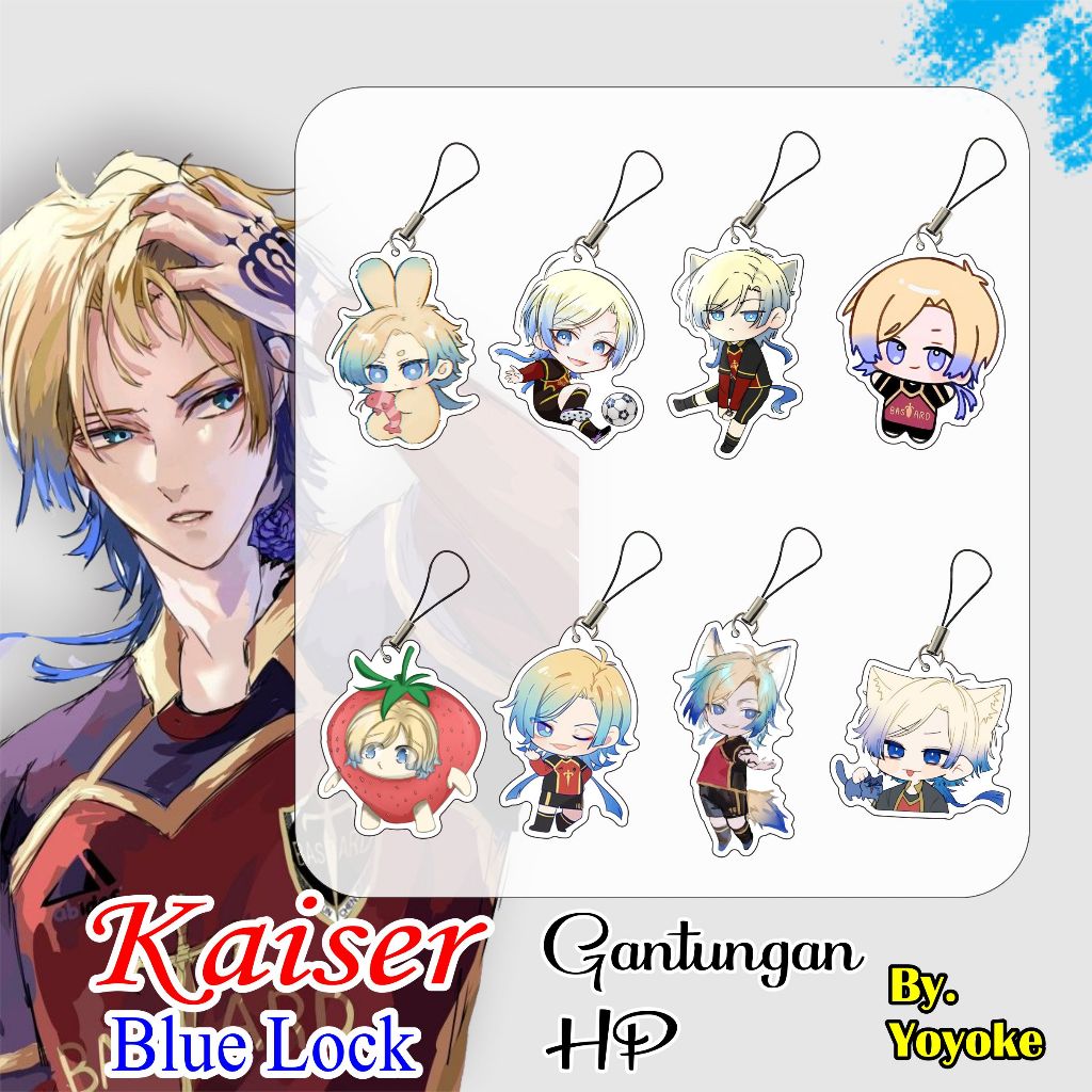 Phone STRAP HP MICHAEL KAISER BLUE LOCK | Shopee Malaysia