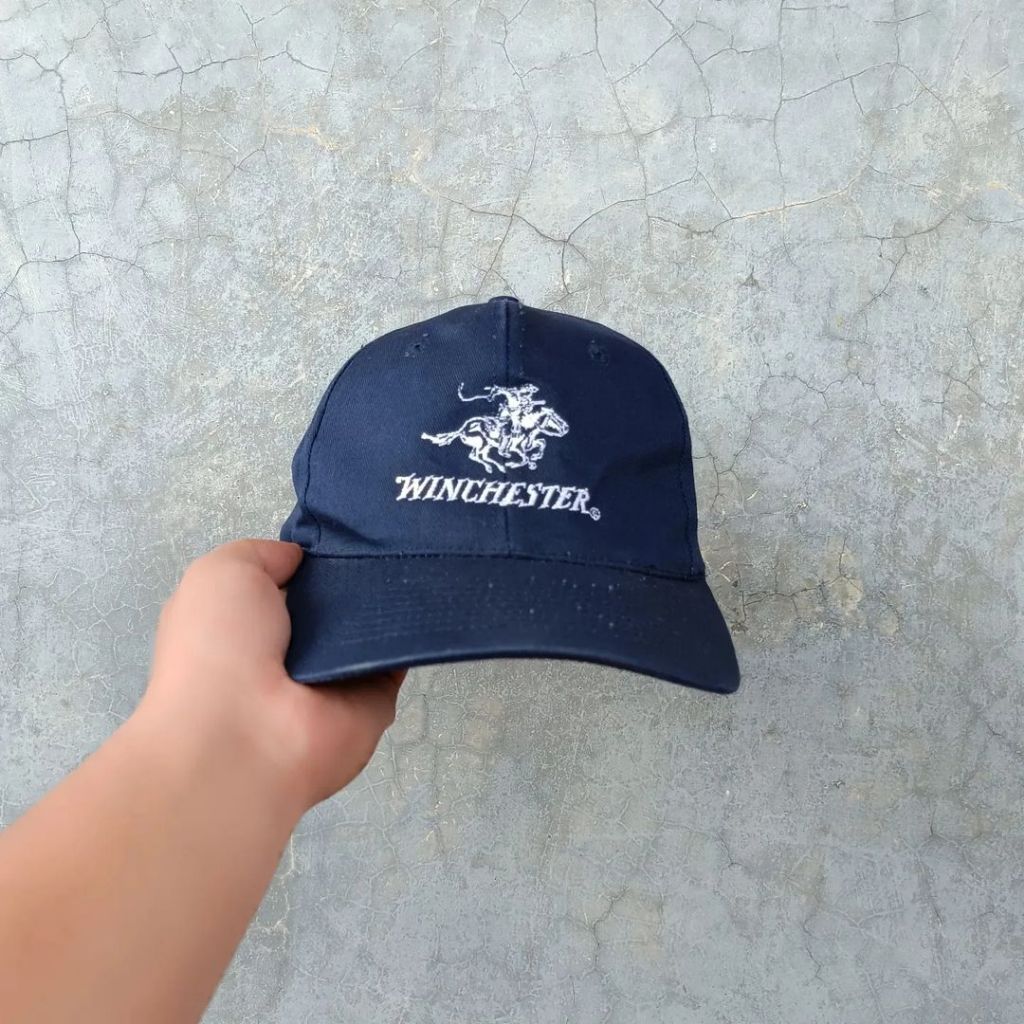 Original Winchester Navy KC Men's Imported Caps | Shopee Malaysia