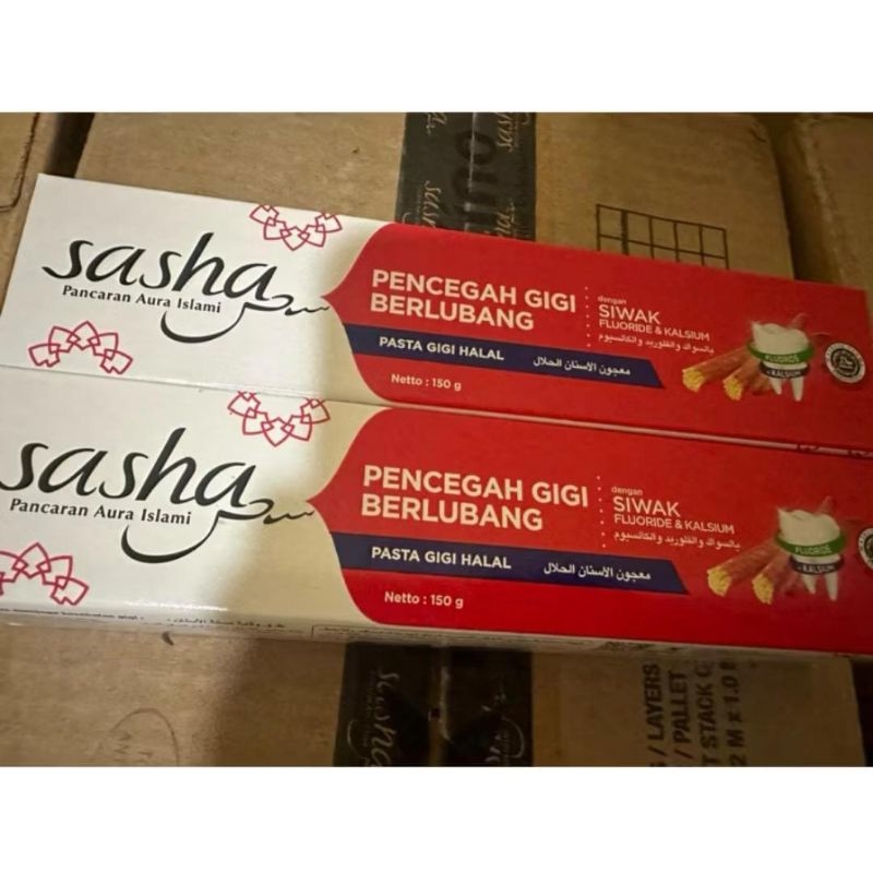 Sasha Toothpaste To Prevent Cavities 150gr | Shopee Malaysia