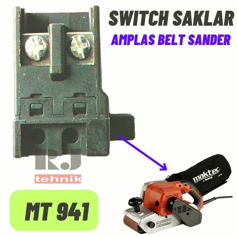 MESIN Maktec MT941 Switch Skakel Switch Sanding Machine Belt Sander MT ...