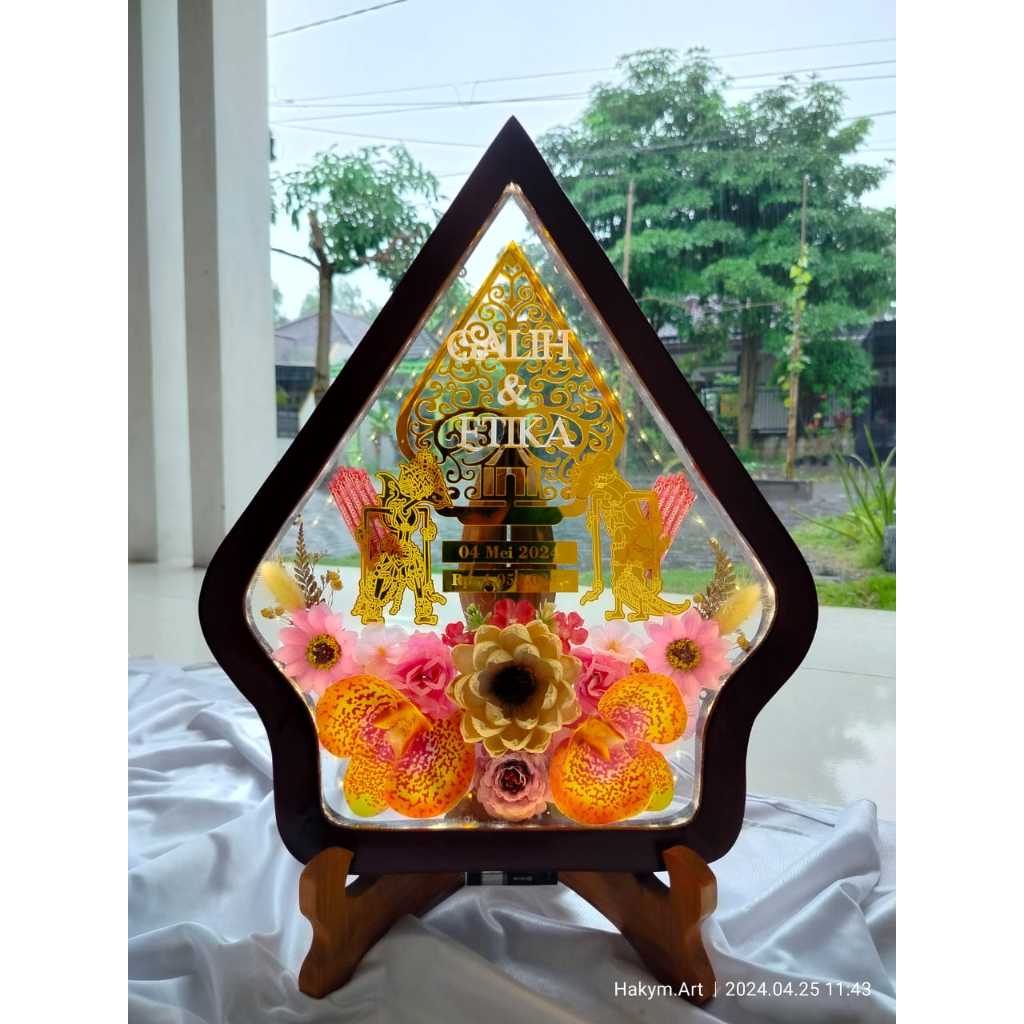 Mahar Wayang Full Transparent Acrylic/Mahar/Mahar Wayang Luxury/Mirror ...