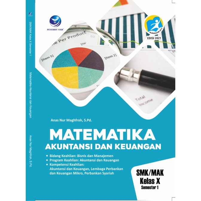 Smk Book: Mathematics Accounting And Finance SMK/MAK Class X, XI, XII ...