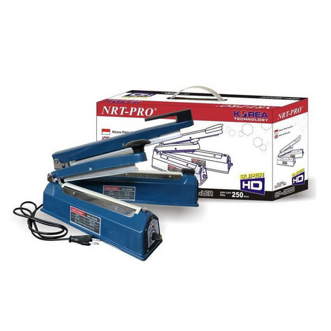 MESIN Nrt PRO Impulse Sealer/Plastic Press Machine 20cm Iron BODY SP ...