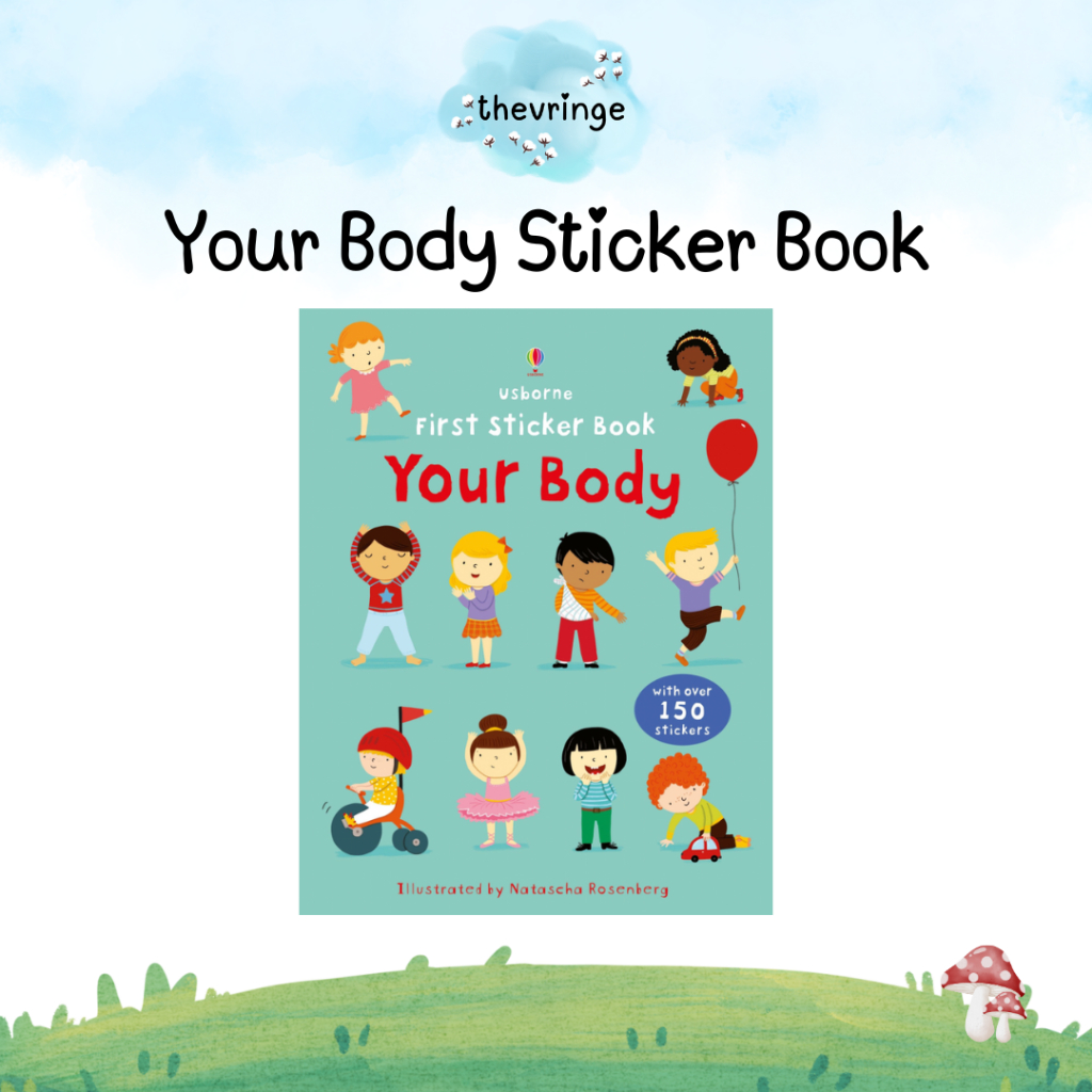 First sticker book Your Body sticker book for learning activities about ...