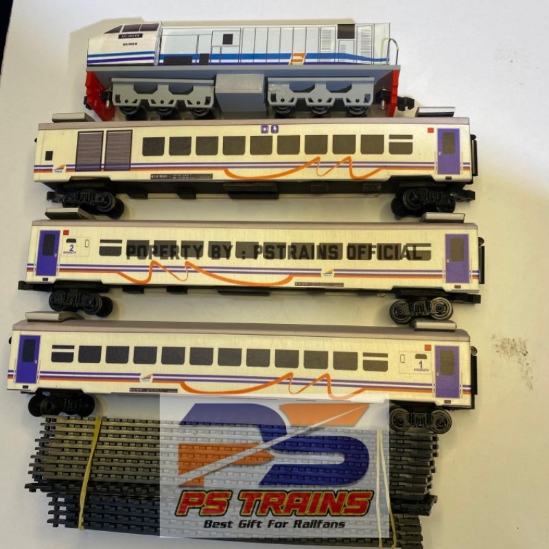 MESIN No Engine] Indonesian Train Toys CC206 Train Series CC203 LIVERY ...