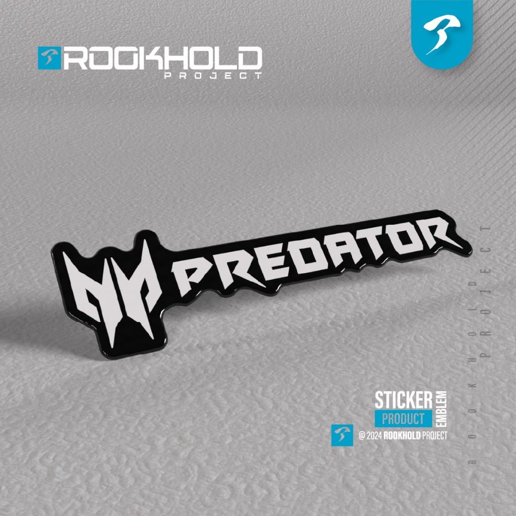Acer Predator Emblem Sticker | Acer Predator Embossed Sticker | Pc ...