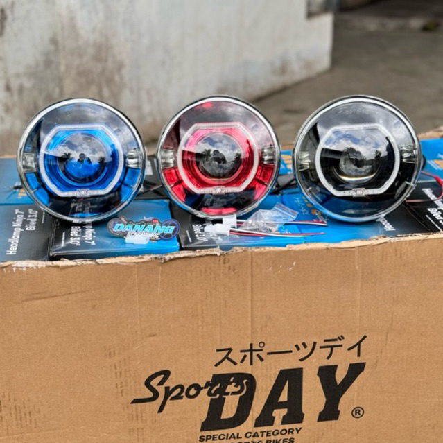 Billed Biled Lights Ninja Sports DAY Shell set Complete With Relay ...