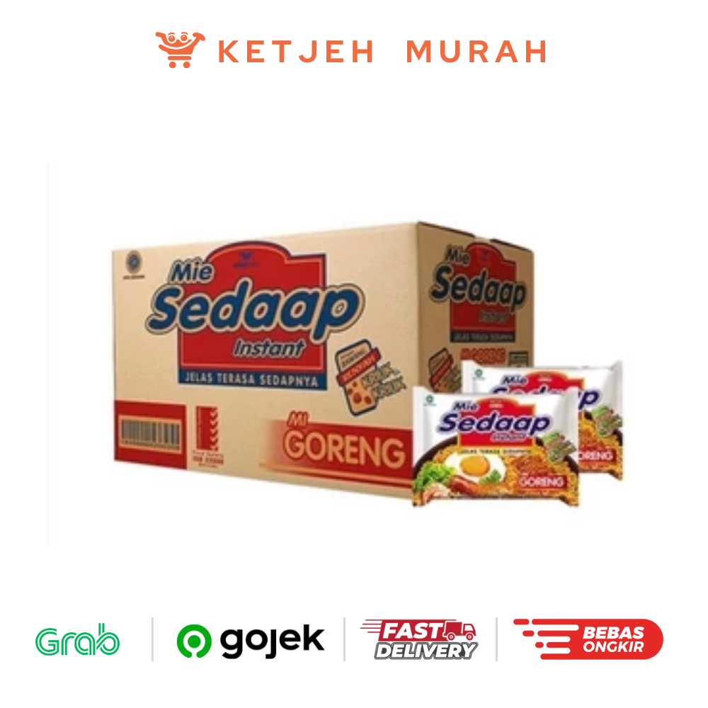 Sedaap Fried Flavor Instant Noodles 1 Box contains 40 Pcs | Shopee Malaysia