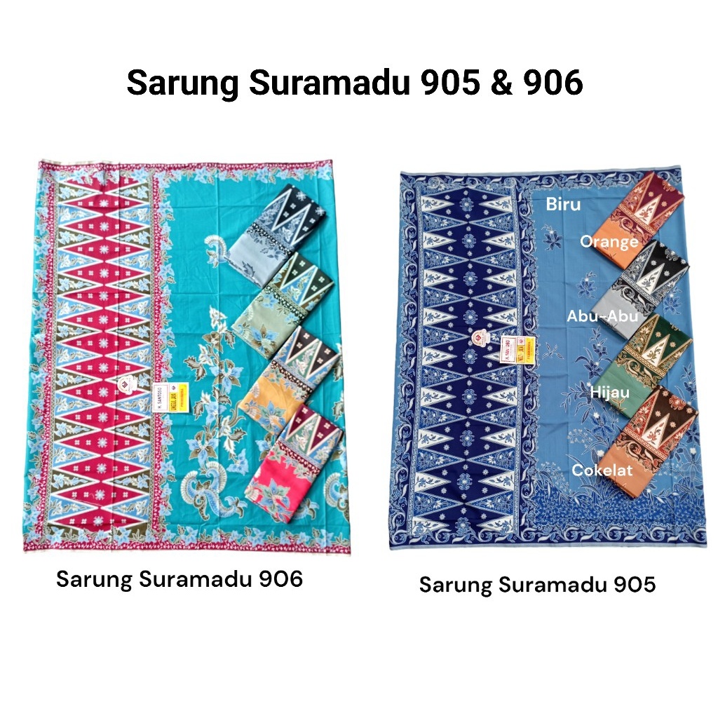 NEW MOTIF!!! Unggul Jaya Women's Batik Sarong - Putri Jelita - Suramadu ...