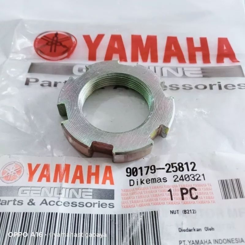 Yamaha steering wheel cones nuts upper and lower steering wheel RX King ...