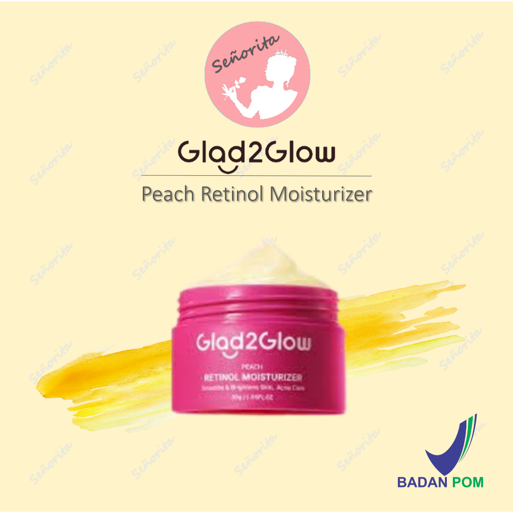 Glad2glow G2G Peach Retinol Moisturizer 30ml | Shopee Malaysia