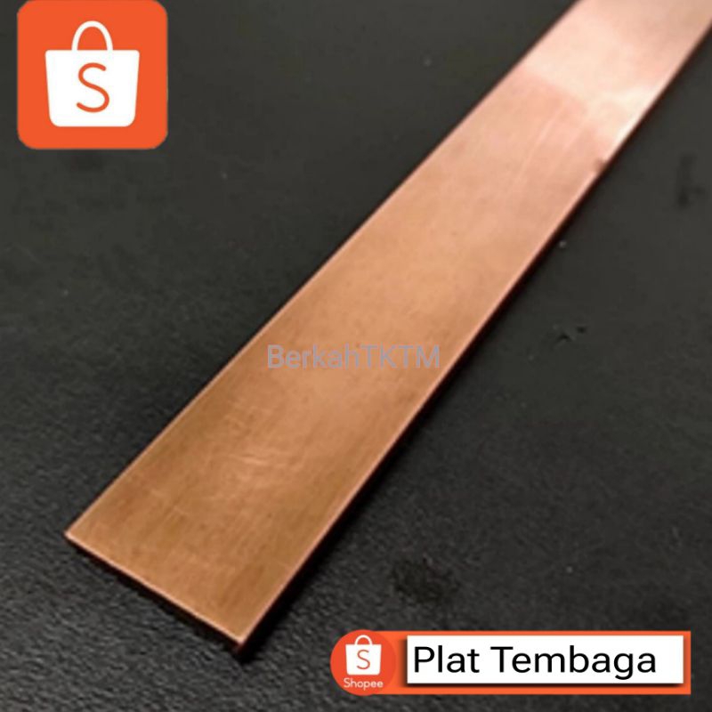Thick Copper Plate 5mm x 100mm x 500mm | Shopee Malaysia