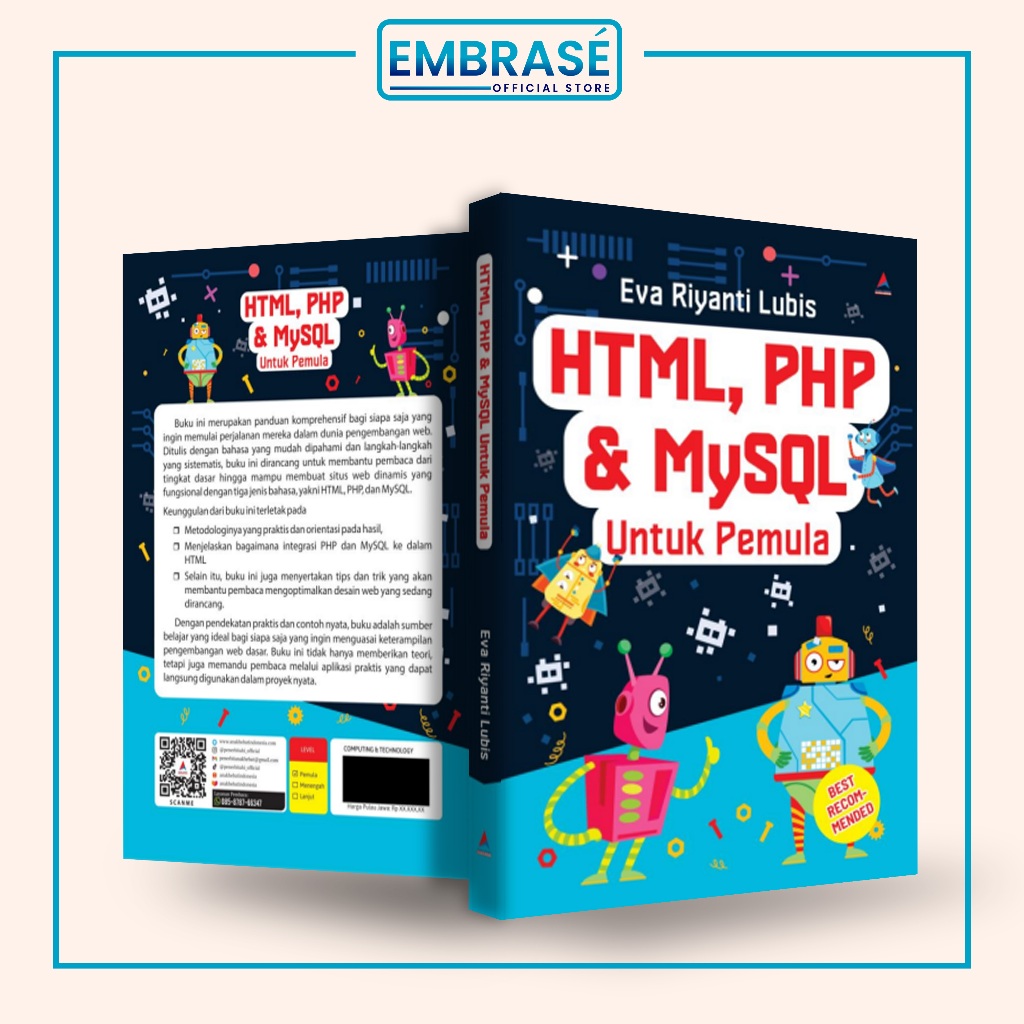 Html, PHP & MYSQL Programming Books For Beginners - Embrase | Shopee ...