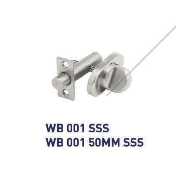 Window BOLT DEKKSON WB 001 50mm SSS Backset 50mm Lock Shaft Knob Swivel ...