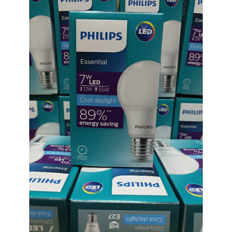 Philips essential led bulb 7 watts | Shopee Malaysia