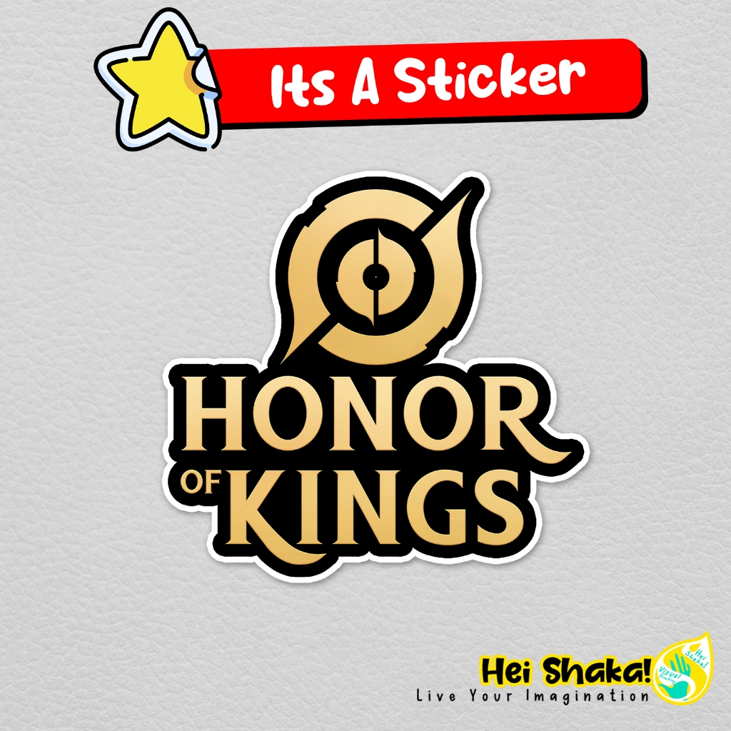 Hok Honor of Kings 02 Sticker Gaming Game Vinyl Waterproof | Shopee ...