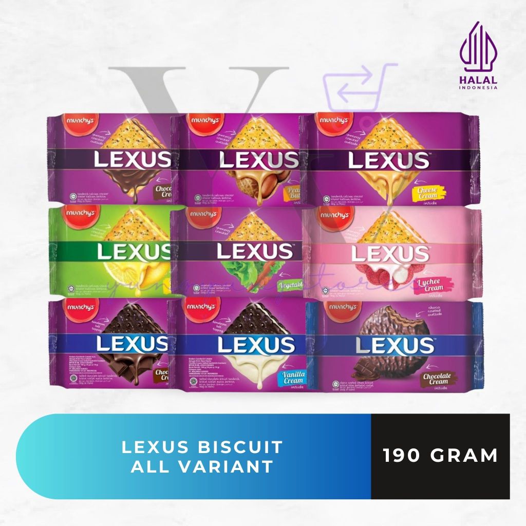 Munchy's Lexus Biscuits Assorted Flavors Chocolate/Cheese/Peanut ...