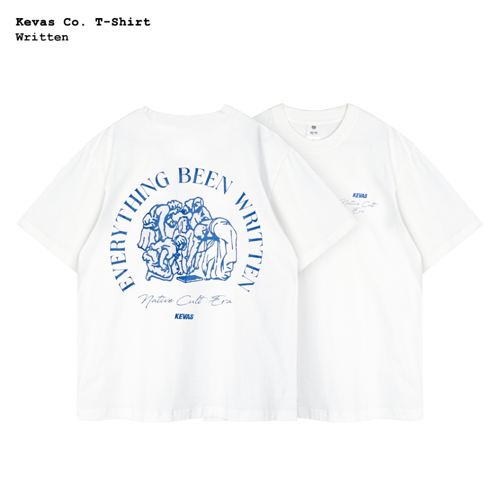 Kevas Written T-Shirt (Heavy Weight Cotton) | Shopee Malaysia