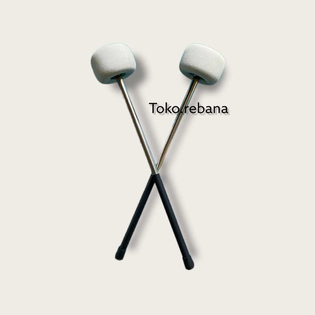 PUTIH White sponge bass stick jidor tambourine bass stick | Shopee Malaysia