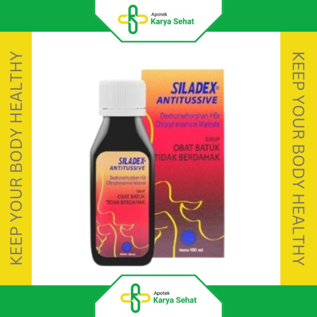 Siladex ANTITUSSIVE SYRUP 60ML | Shopee Malaysia