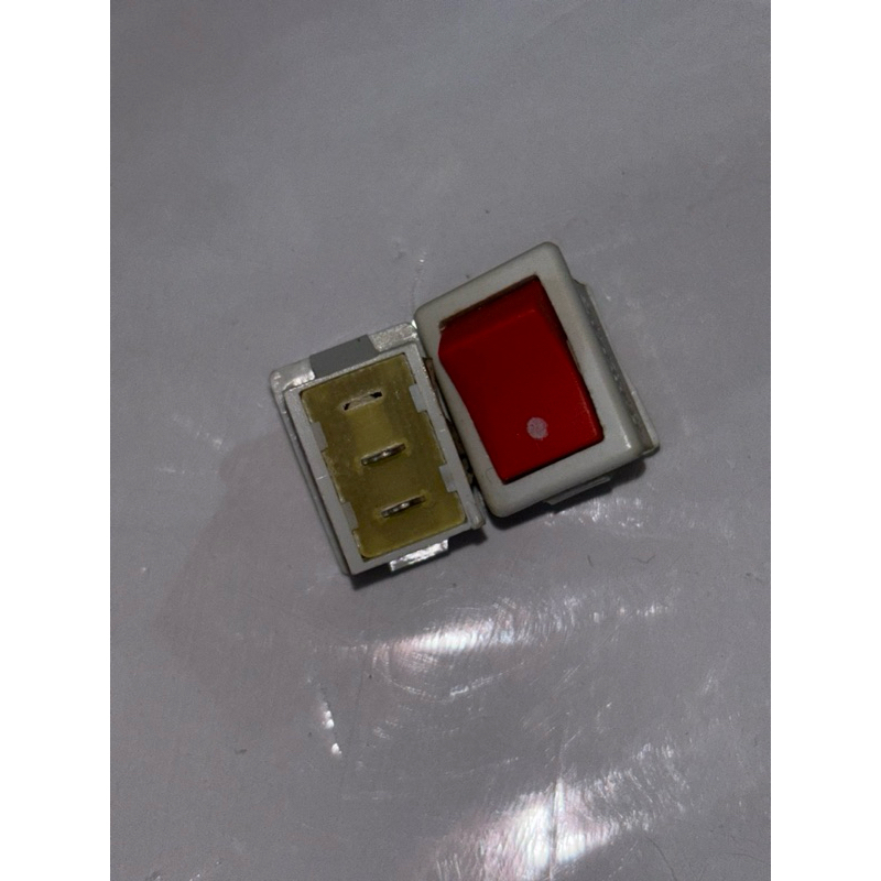 MERAH ROCKER SWITCH ON OFF SWITCH 2 PIN BOX 6A 250V 10A 125V RED WHITE ...