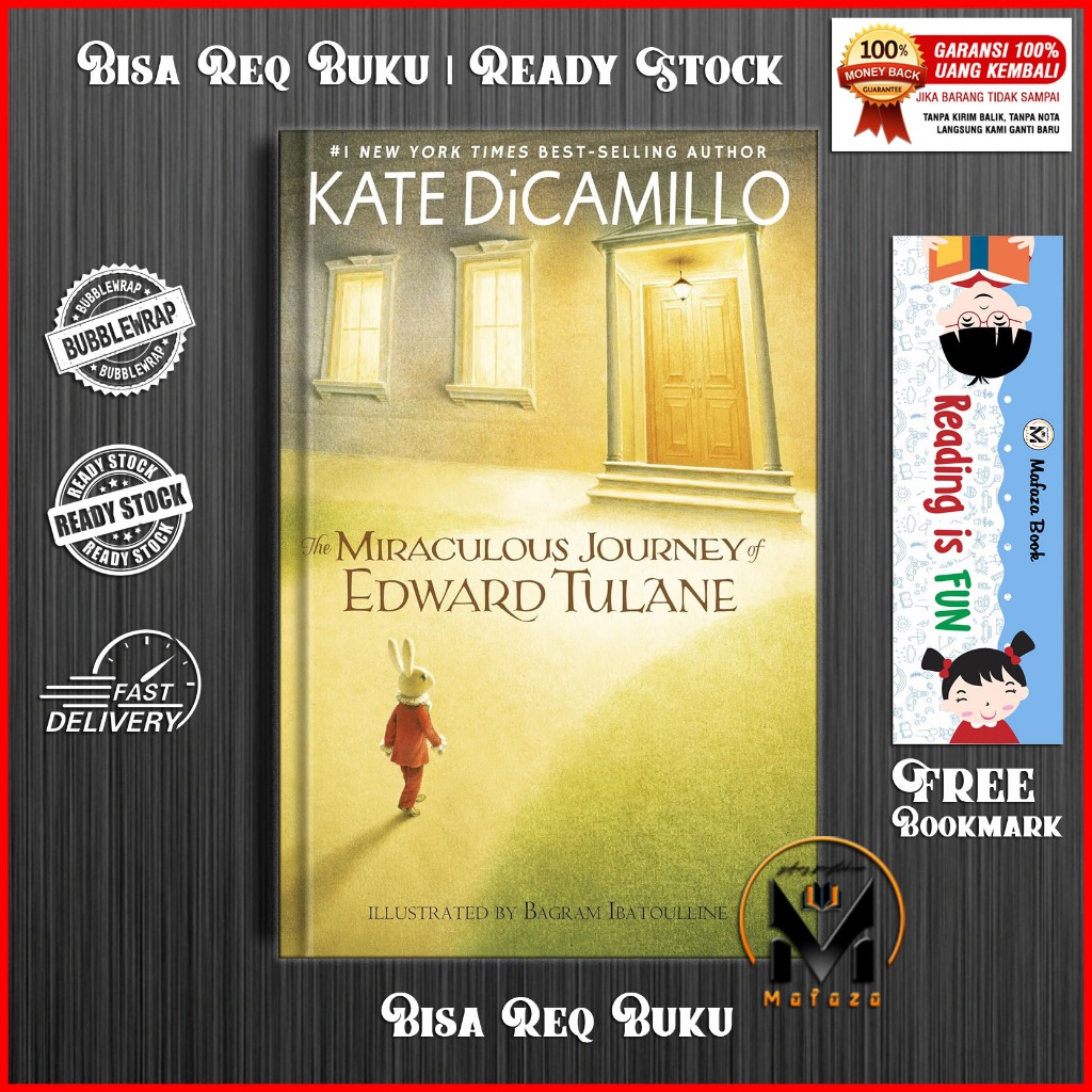 The Miraculous Journey of Edward Tulane by Kate DiCamillo (English ...