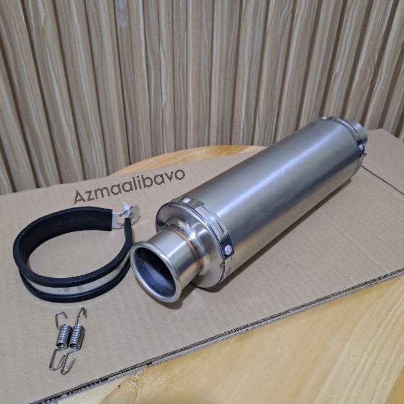Power pipe muffler only exhaust xrm 125 110 100 wave rs125 fury smash ...