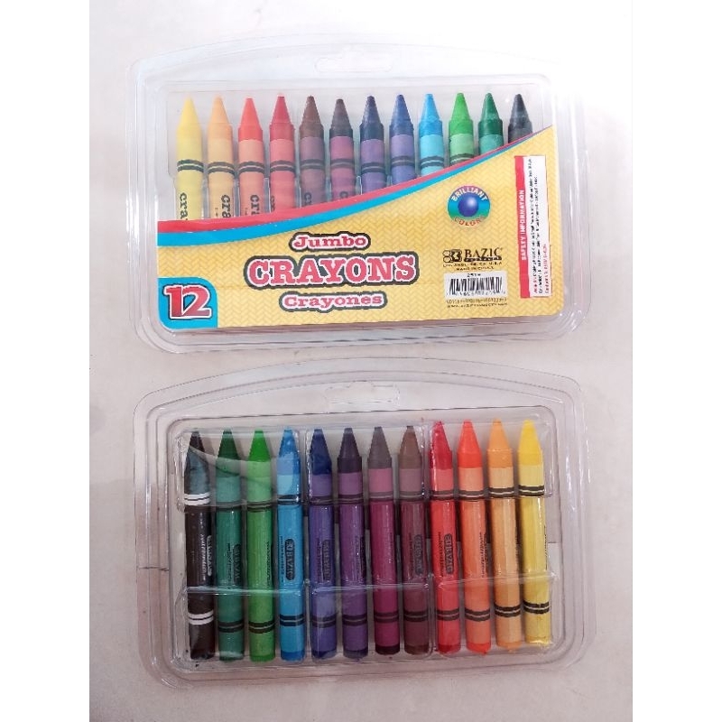 CRAYON PASTEL JUMBO BASIC brand contains 12 pcs | Shopee Malaysia