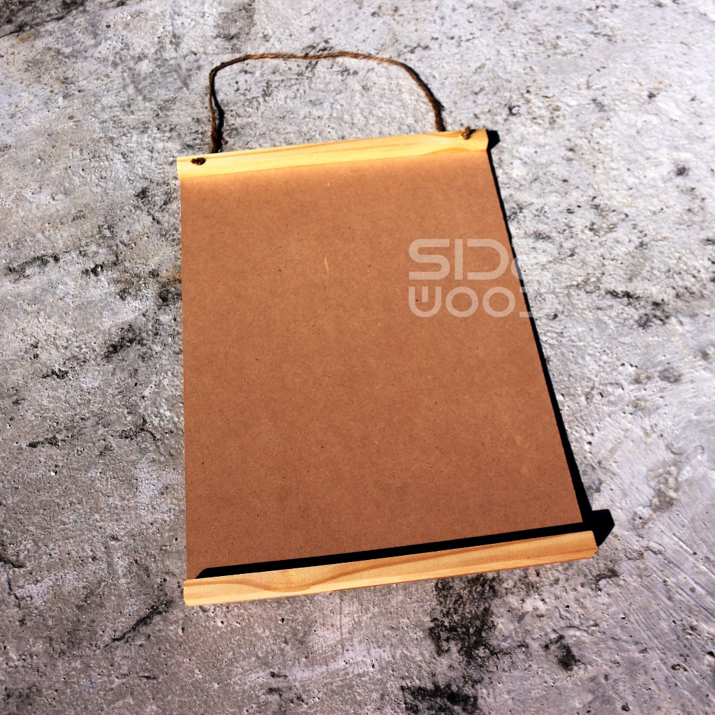 KAYU Vintage Hemp Rope Frame A3 Size 30x40 Aesthetic Dutch Teak Wood ...