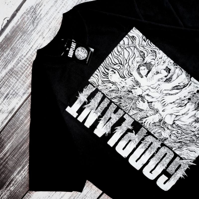 Godplant band T-Shirt - Strangled by Smoke | Shopee Malaysia