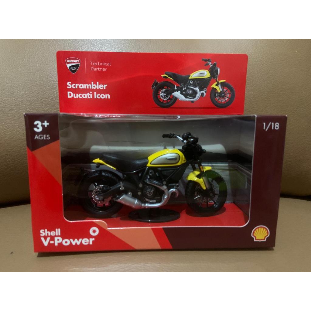 Diecast Ducati Scrambler Ducati Icon Shell V-Power 2024 edition ...