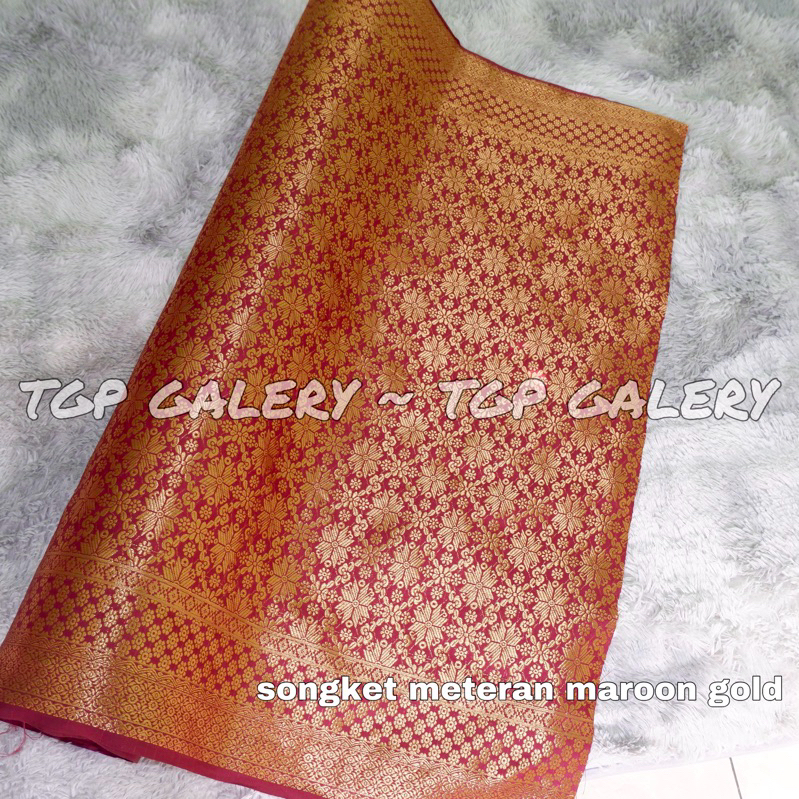 MESIN Songket Material / Meter Songket Material / Palembang Songket ...