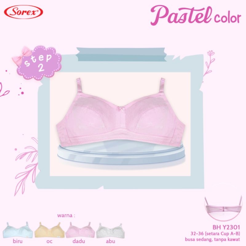 KATUN Miniset STEP 2 SOREX YOUNG TEENAGE ABG Art Y 2301 BRA | Button 2 ...