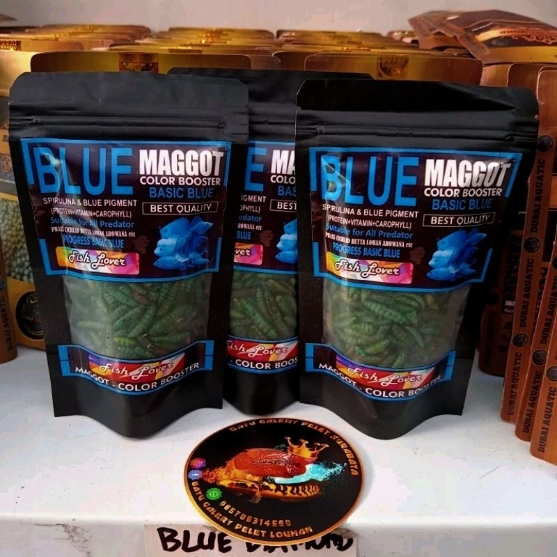 Super Blue Premium Maggot Fish Feed | Shopee Malaysia