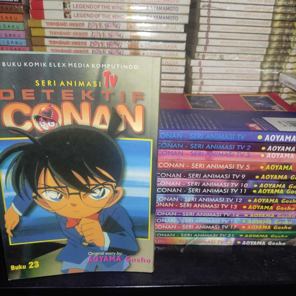 Comics Animated Tv Detective Conan (set) | Shopee Malaysia