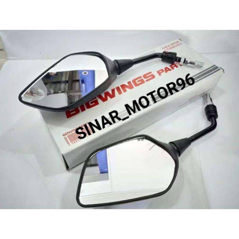 Vario 160 / PCX 160 STANDARD MIRROR GLASS PLUS HIGH QUALITY THICK STEPPER GLASS CONNECTION BOLT ...