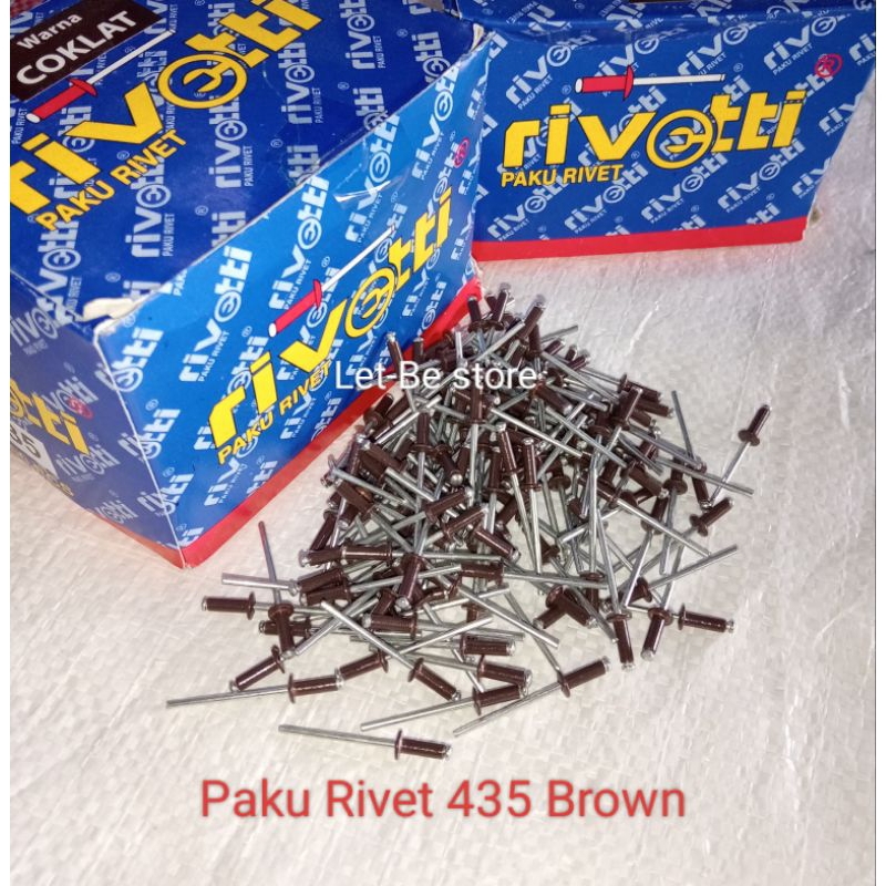 435 Rivet Nails Brown Color 1000 Pcs | Shopee Malaysia