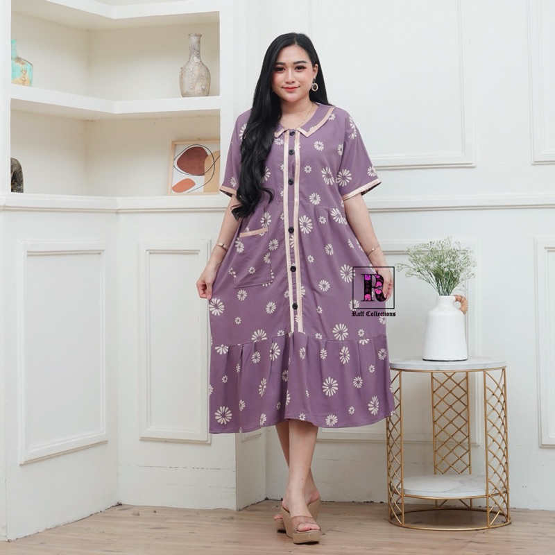 New Airin Floral Motif Daster / Viral Daster / Latest Daster 2025 ...