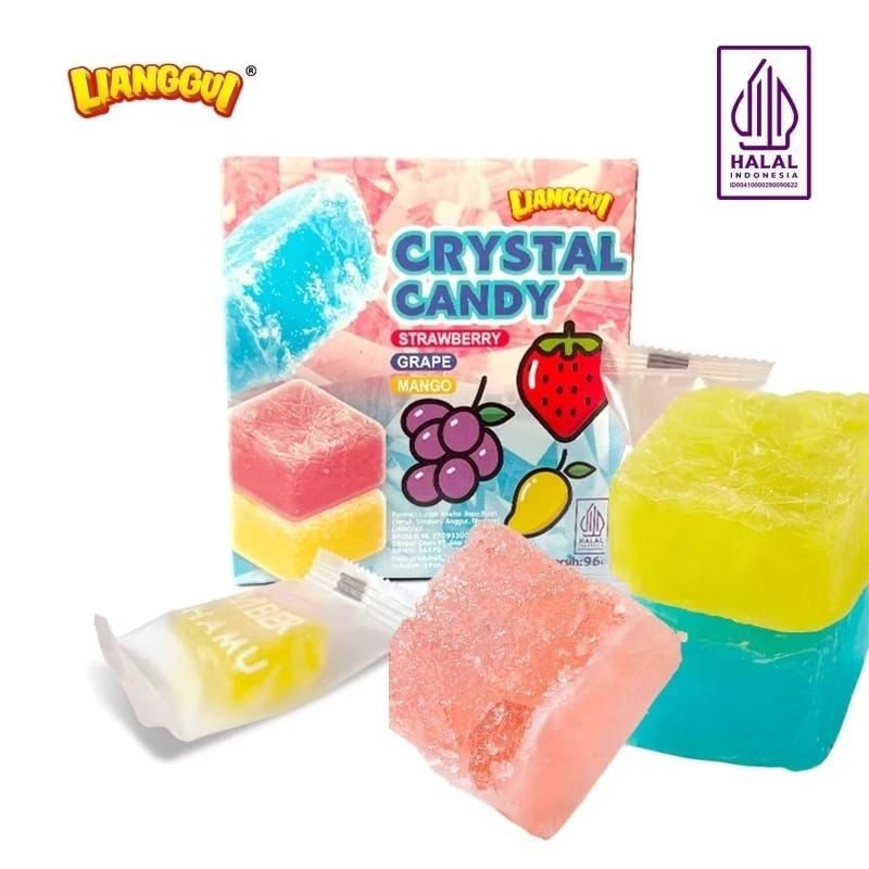 Crystal Candy Various Fruit Flavors / Crystal Candy Various Fruit ...