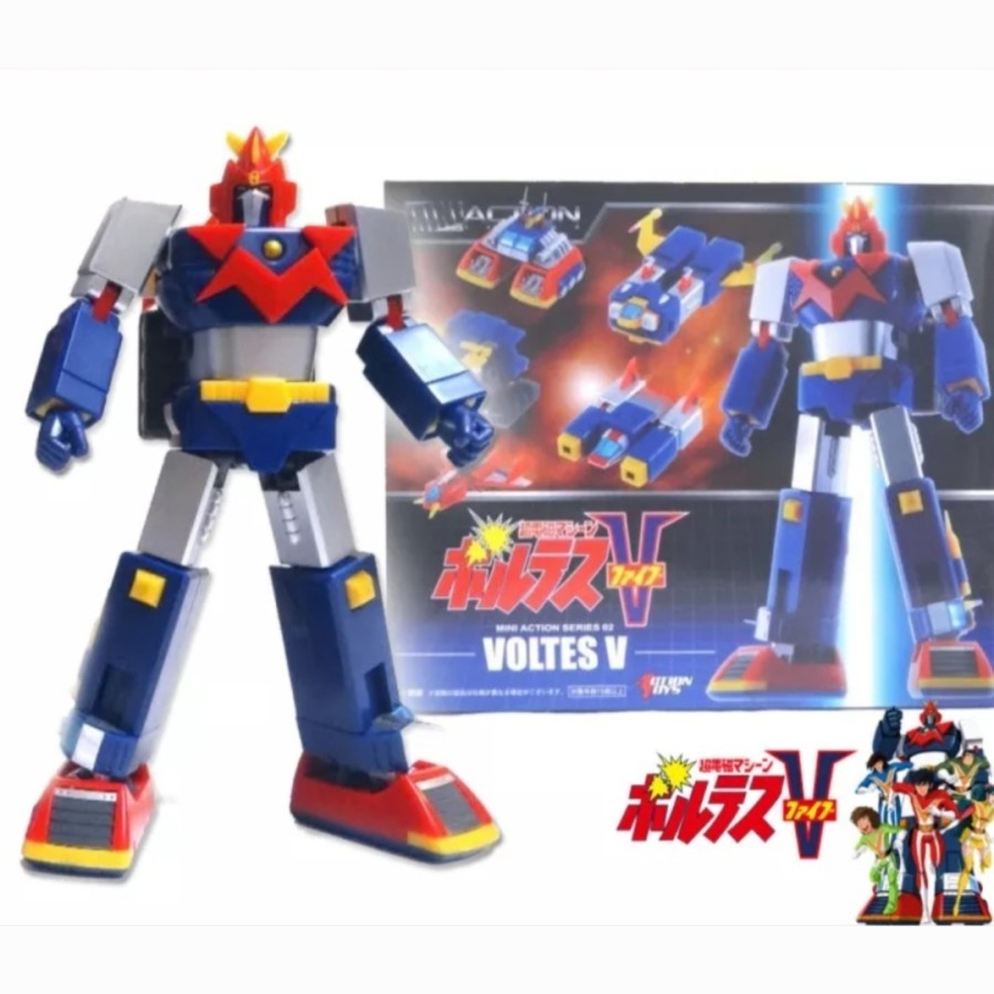 Mini Action Voltes V Voltus | Shopee Malaysia