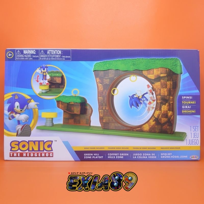 Sonic The Hedgehog Green Hill Zone Playset | Shopee Malaysia