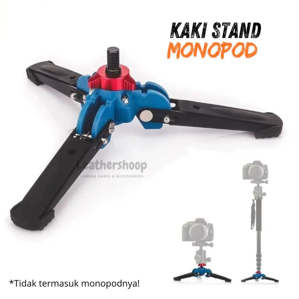 Universal Three Leg Stand Monopod 3/8 inch Screw | Shopee Malaysia