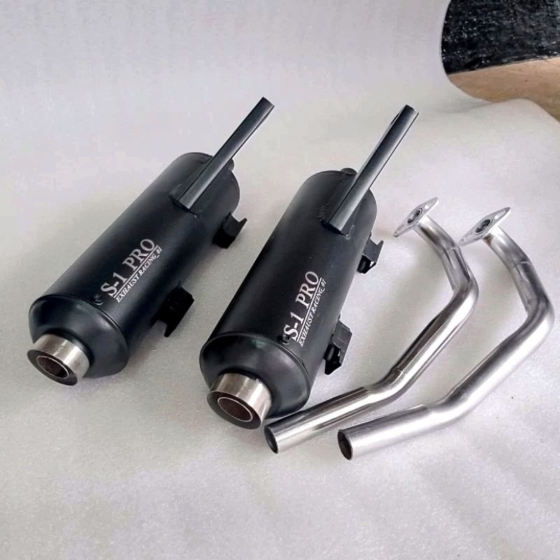 S1 Pro muffler pipe Click 125/150 Mio sporty Mio soulty 28mm | Shopee ...