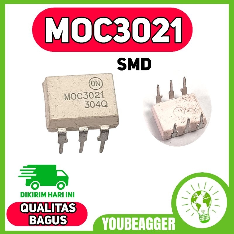 Moc3021 DIP-6 TRIAC OPTOCOUPLER | Shopee Malaysia