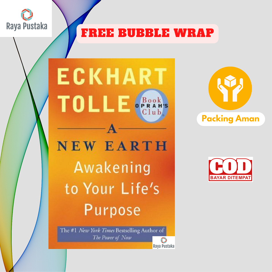 [English] A New Earth: Awakening To Your Life's Purpose by Eckhart Tolle | Shopee Malaysia