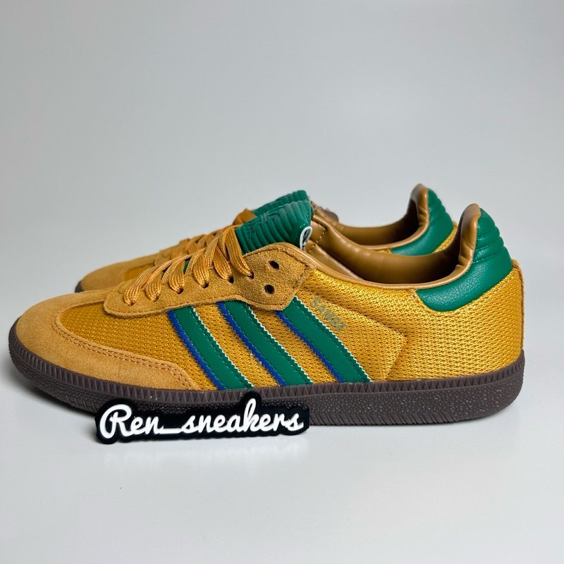 Adidas SAMBA LT YELLOW GREEN | Shopee Malaysia