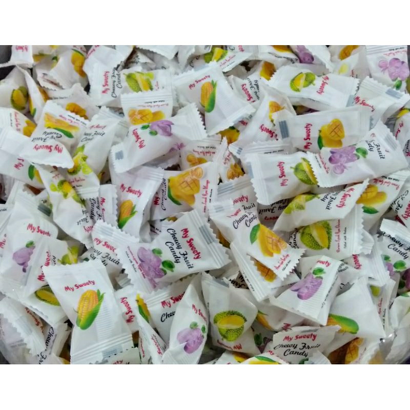 Fruit flavored milk candy 250gr Chewy fruit candy | Shopee Malaysia