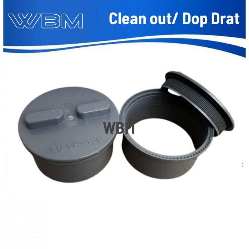 Clean out pvc 6 inch Dop thread | Shopee Malaysia